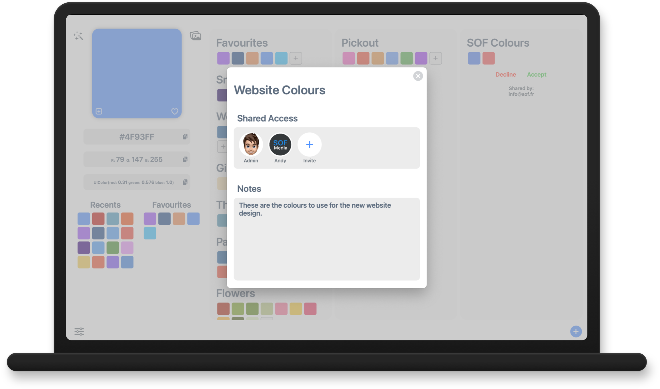 Smudge - Developer Colour Palette App - Convert and organise your ...
